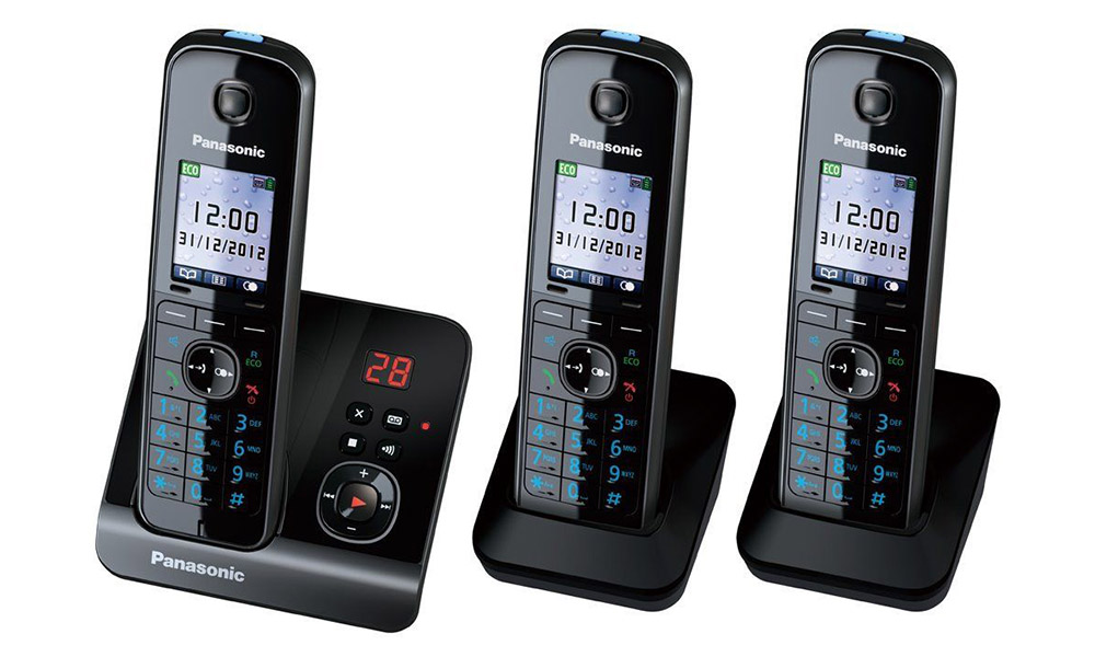 Review: Panasonic KXTG8163EB Digital Cordless Home Telephone Set ...