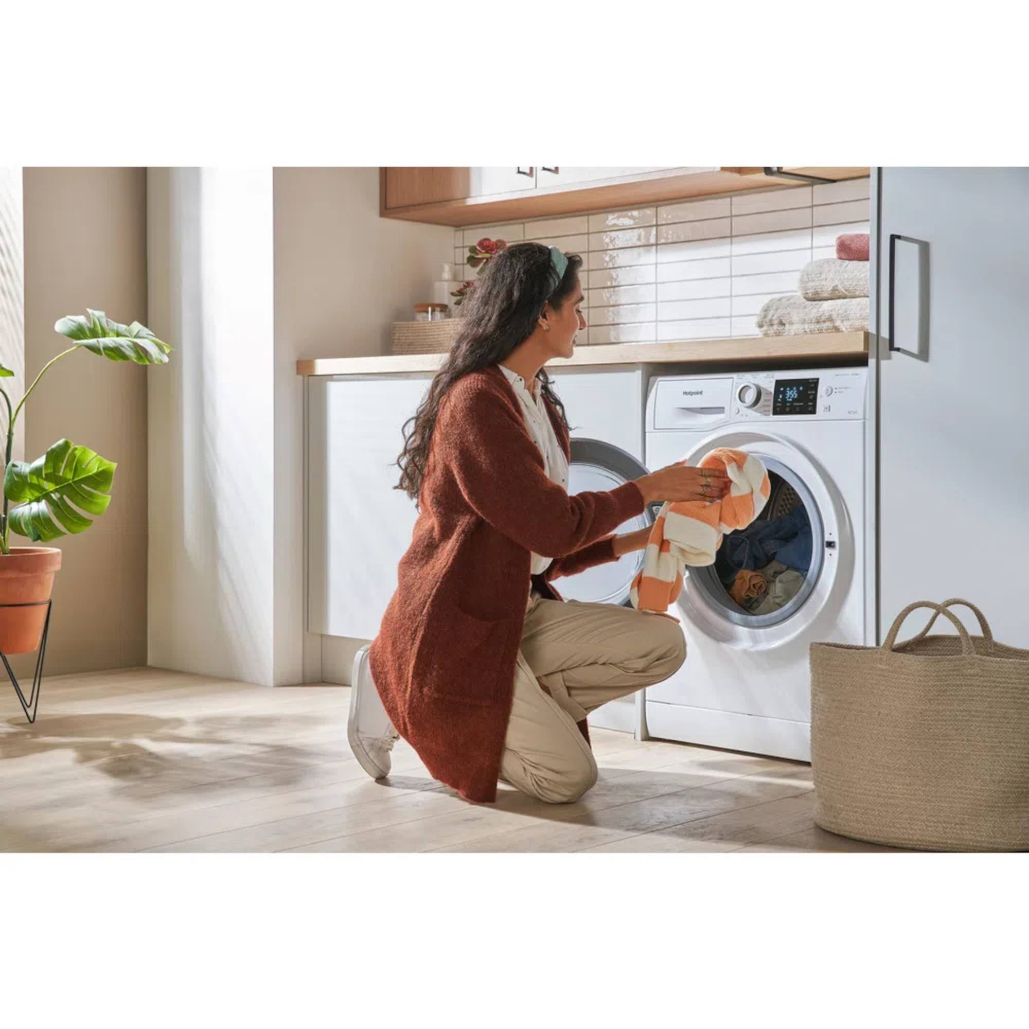 Hotpoint Anti-Stain NDB 9635 W UK 9KG Wash 6KG Dry 1400rpm Spin Speed ...