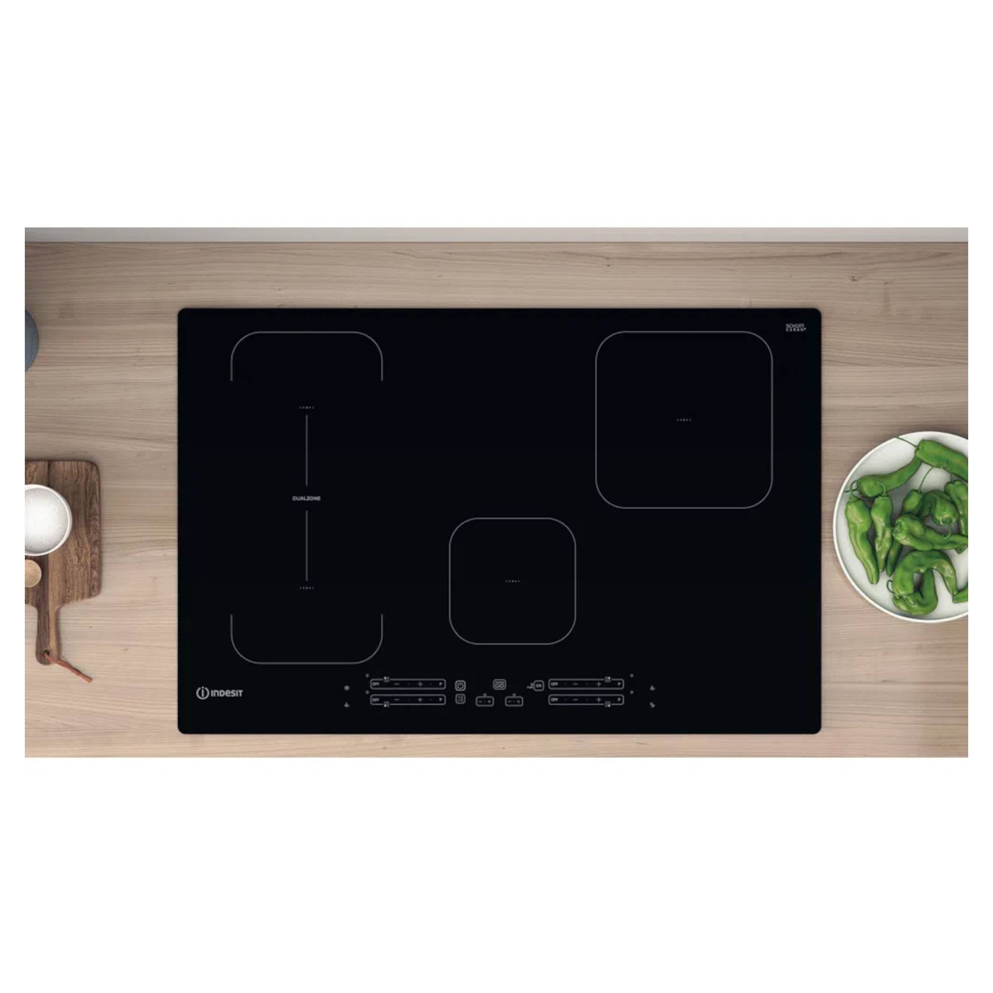 Indesit Built-In Induction Hob - Black | Hughes