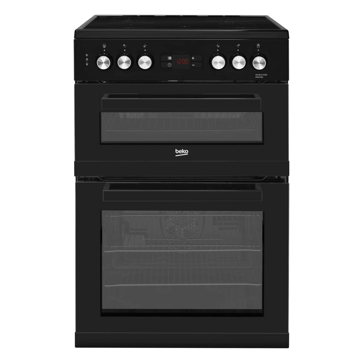 Beko KDC653K Electric Cooker with Ceramic Hob | Hughes