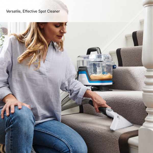 VAX CDSW-MPXP SpotWash Duo Carpet Cleaner - Blue & Grey | Hughes
