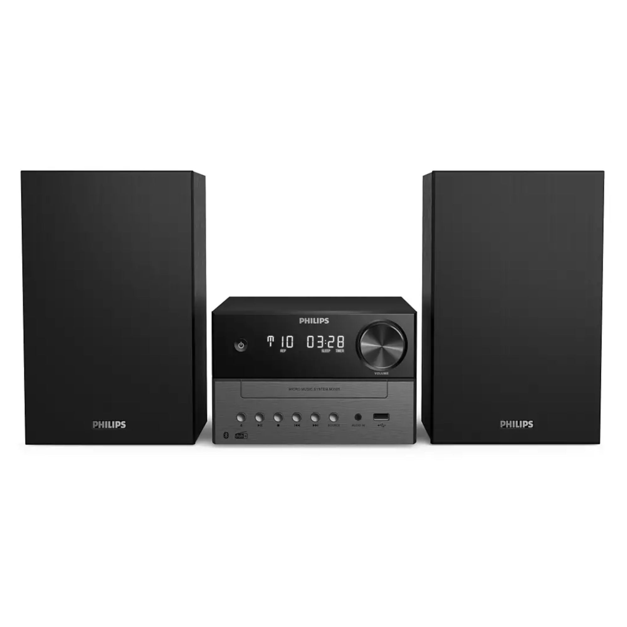 PHILIPS TAM3505/12 Bluetooth Micro Hi-Fi System - Black | Hughes