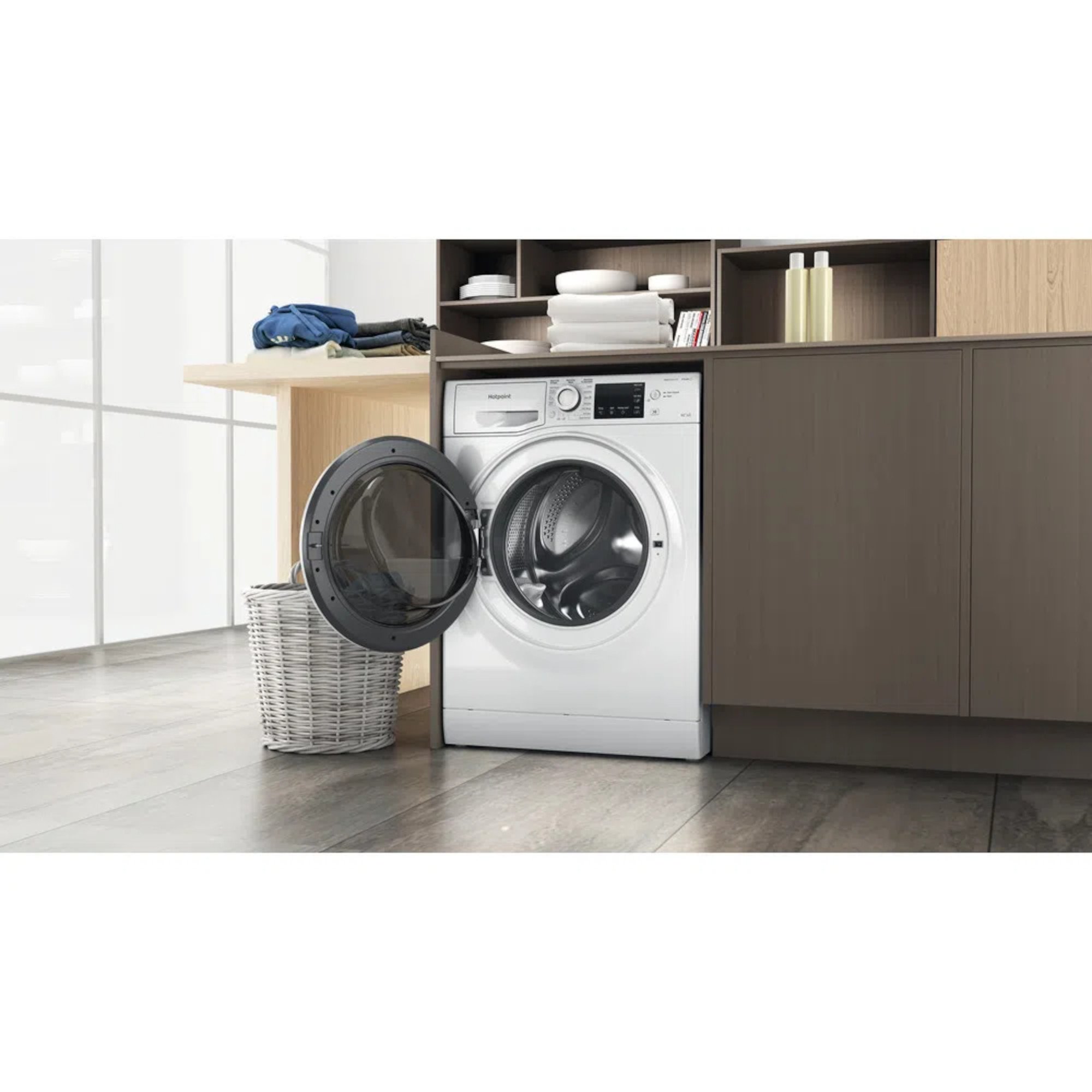 Hotpoint Anti-Stain NDB 9635 W UK 9KG Wash 6KG Dry 1400rpm Spin Speed ...