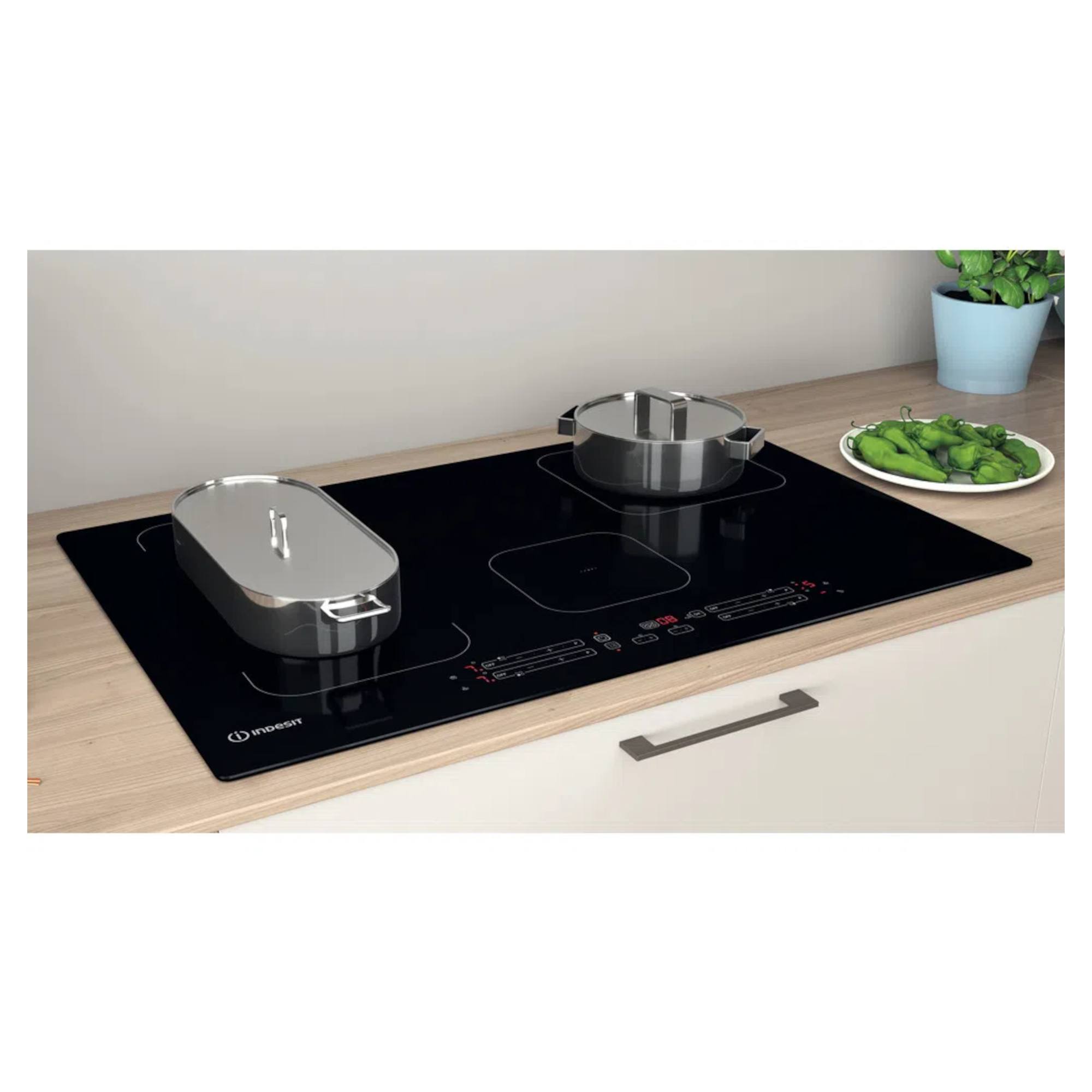 Indesit Built-In Induction Hob - Black | Hughes