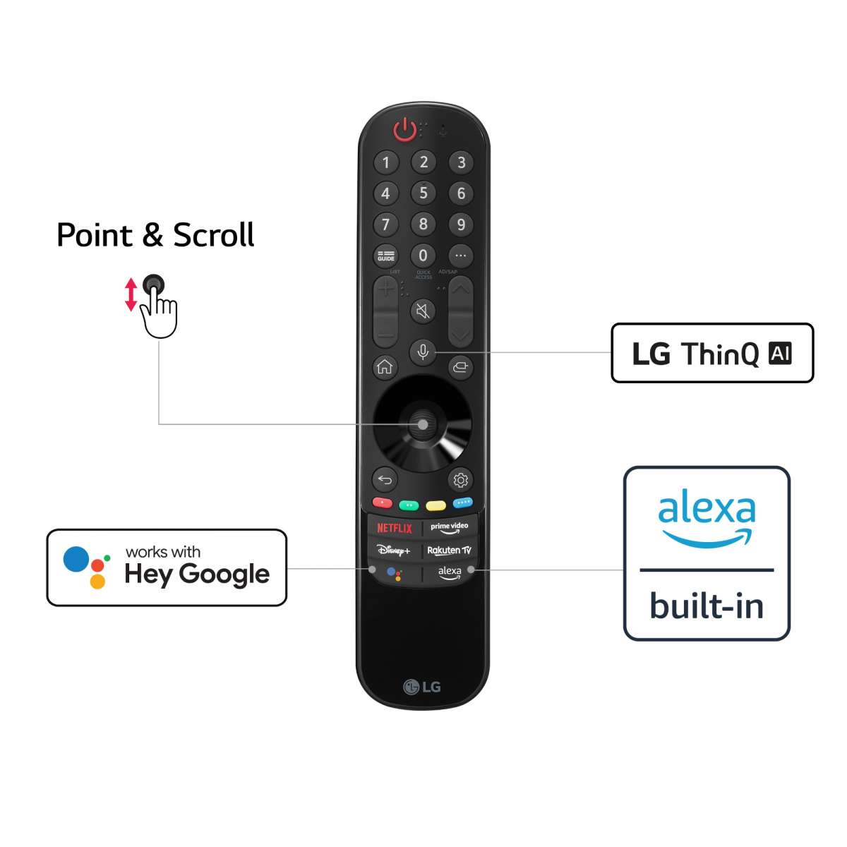LG NanoCell 55NANO766QA NANO76 55" HDR 4K Smart TV with Game Optimiser ...
