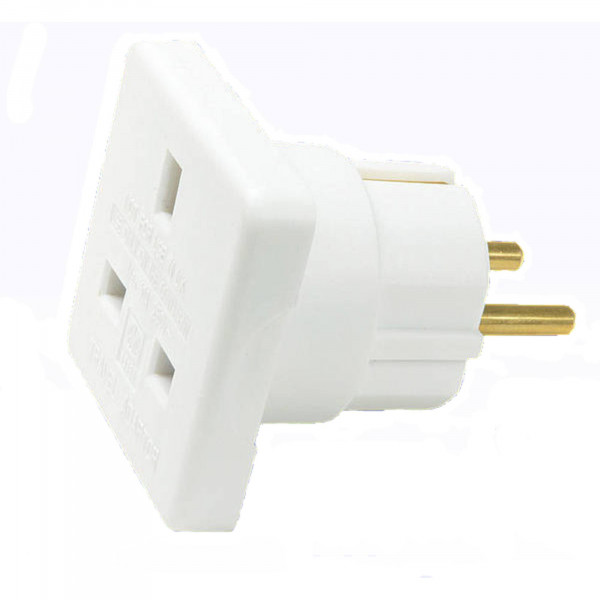 Masterplug TAEUR European Travel Mains Adapter | Hughes